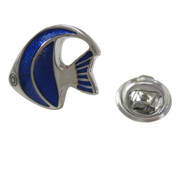 Kiola Designs | Accessories | Blue Tropical Fish Lapel Pin | Poshmark